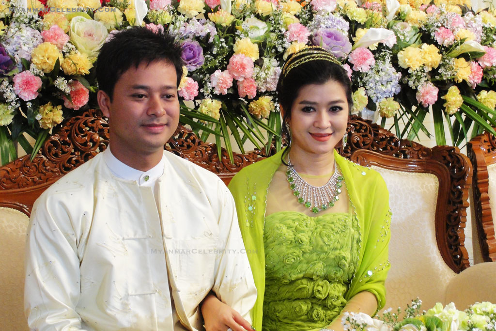 Pyay Ti Oo + Eaindra Kyaw Zin Offer Food to Monks @ Maha Si Monastery ...