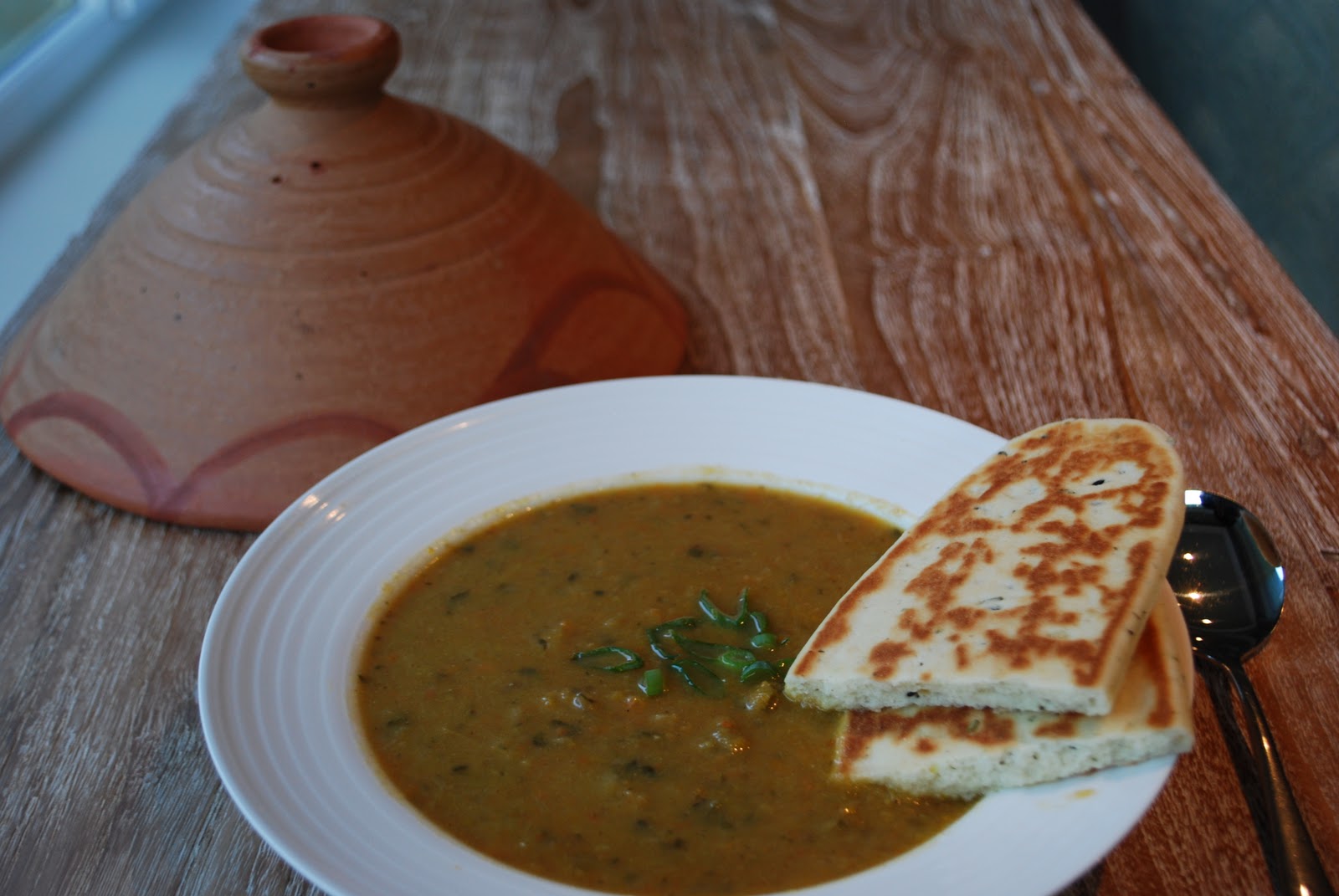 Spiced Moroccan Vegetable Soup, Warming Winter Soup