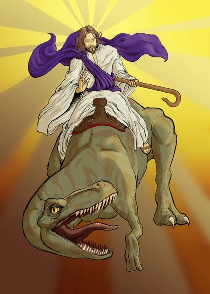 WIP it Good.: Jesusaurus Rex Phase 6: Background!