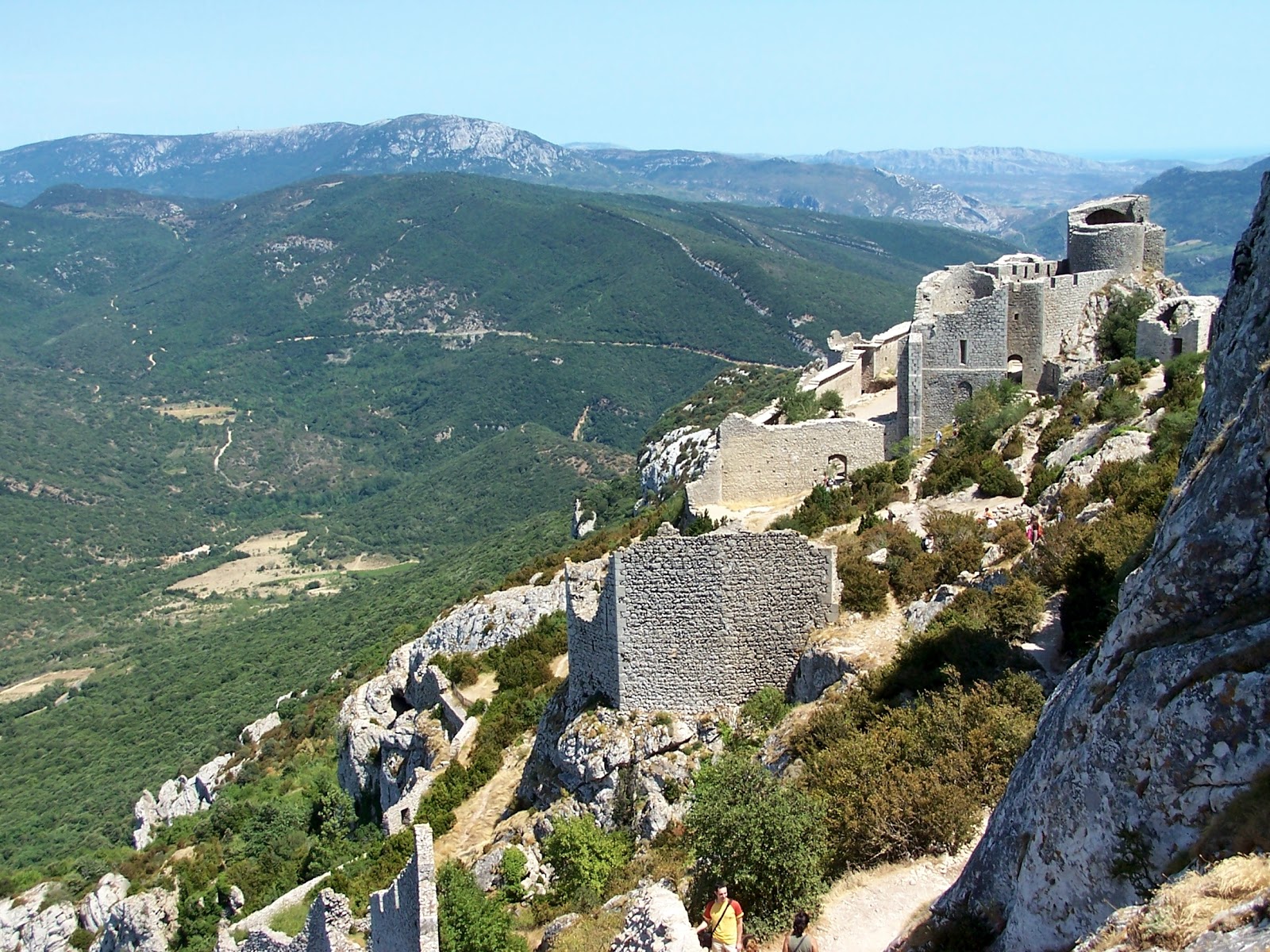 engrunes de colors: Ruta dels Càtars