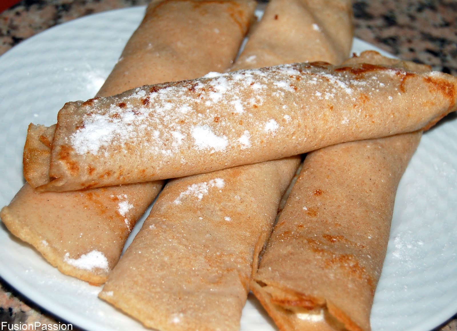 Fusion Passion: Polish pancakes with white cheese