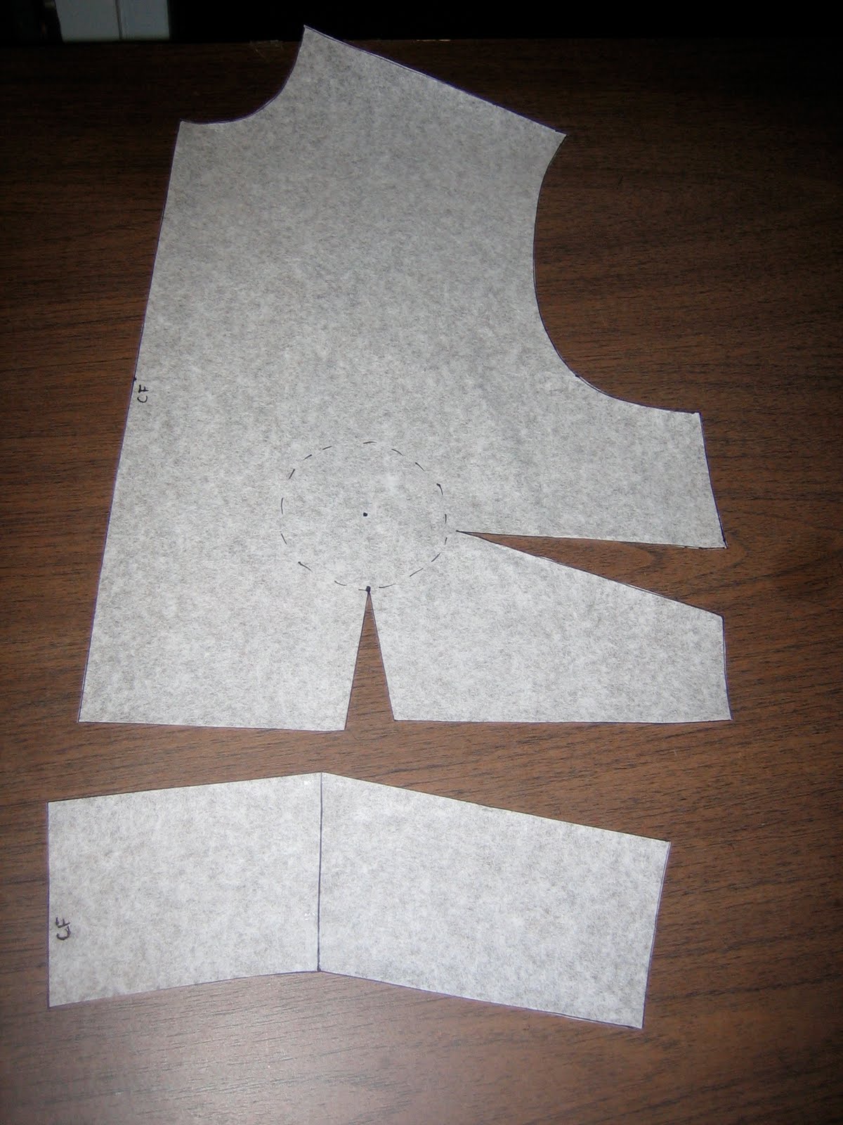 made by {j}: Drafting: A Midriff Yoke