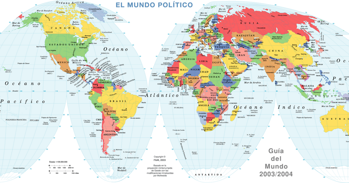 ¿Para qué futuro educamos?: Planisferio o Mapamundi