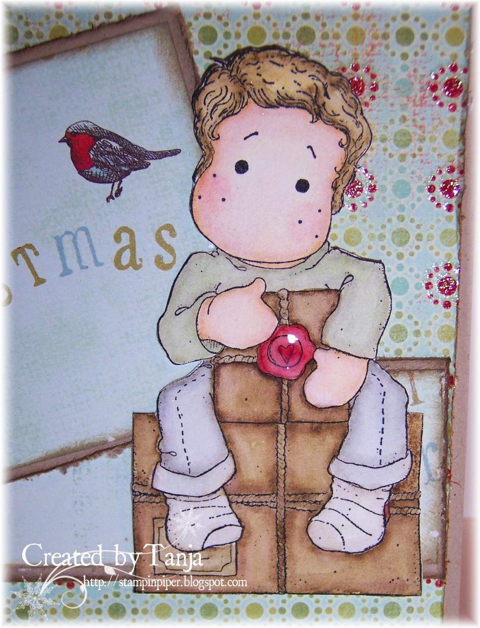 Friday Sketchers #130 ~ Merry Christmas with Edwin