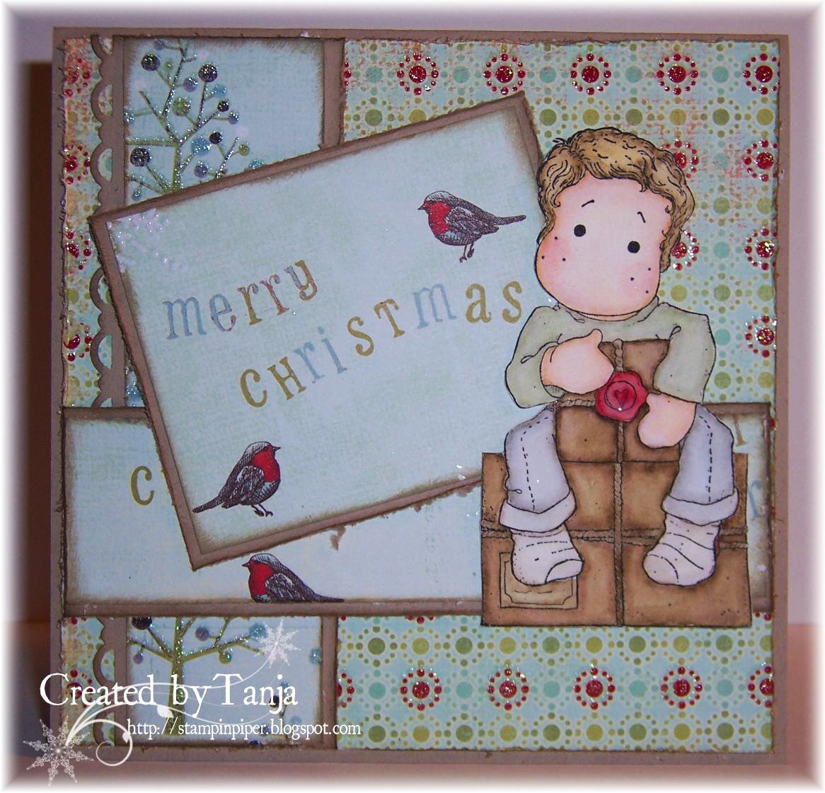Friday Sketchers #130 ~ Merry Christmas with Edwin