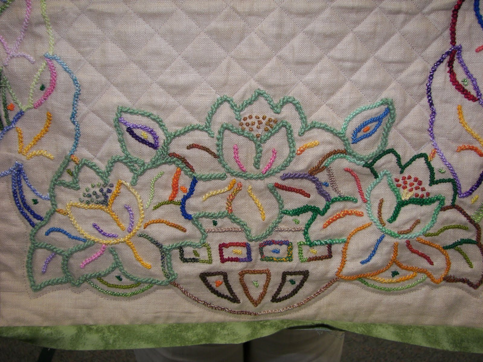 Woodland Quilter: Twilling, wool house