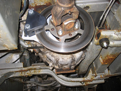 Sparky the Electric Samurai: E Brake installation