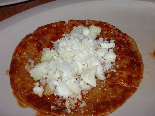 Potato Enchiladas w/ Red Enchilada Sauce & Tomato Salsa - La Cocina de ...