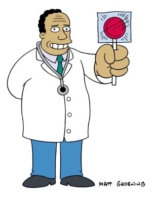 Blog dos Simpsons: Dr. Julius Hibbert
