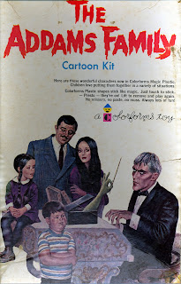 Tracy's Toys (and Some Other Stuff): Vintage Addams Family Colorforms