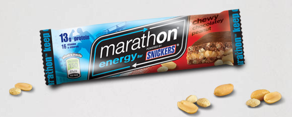 The sports nutrition blog: Marathon energy bars by Snickers