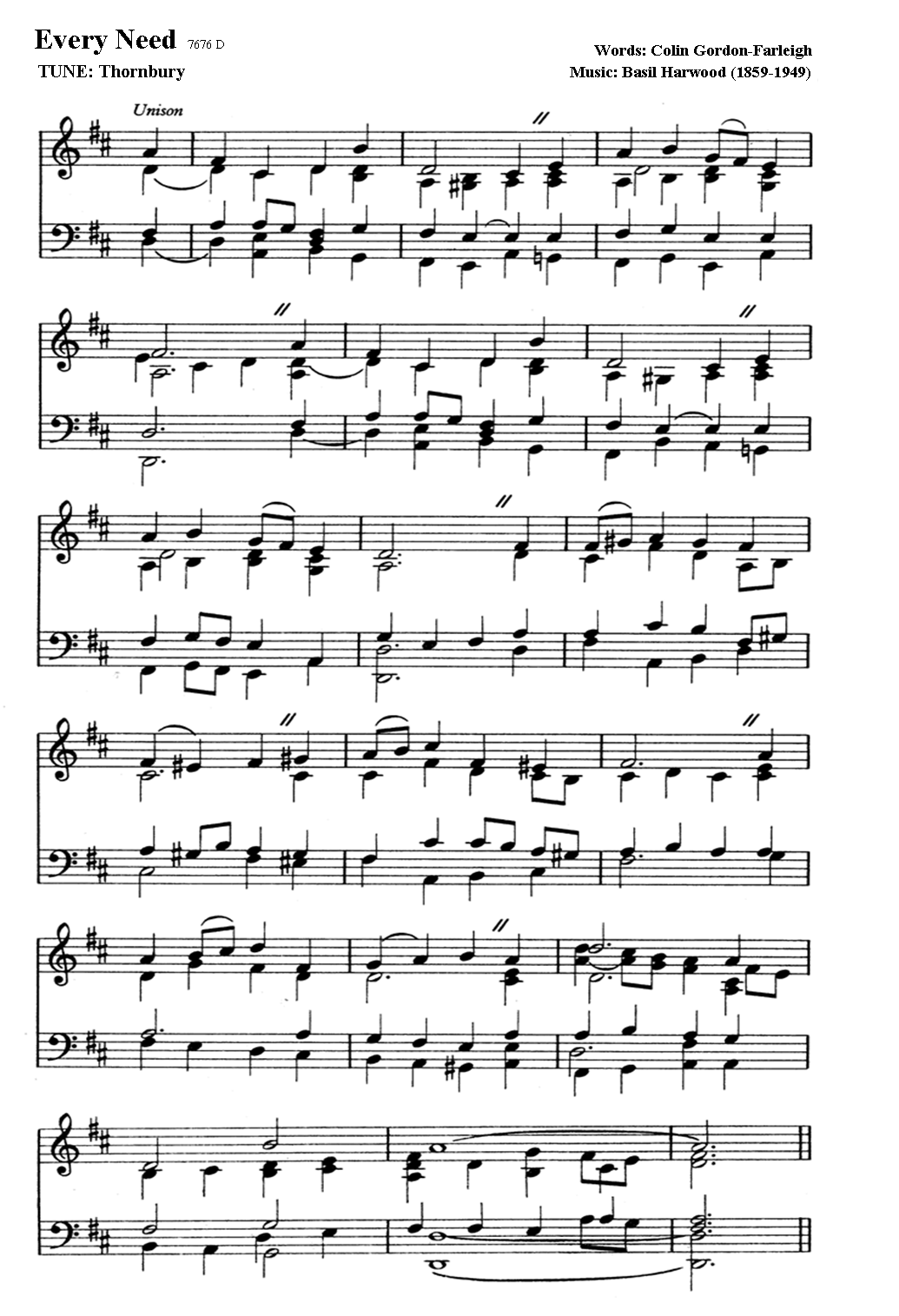 Share My Journey: Hymn for today