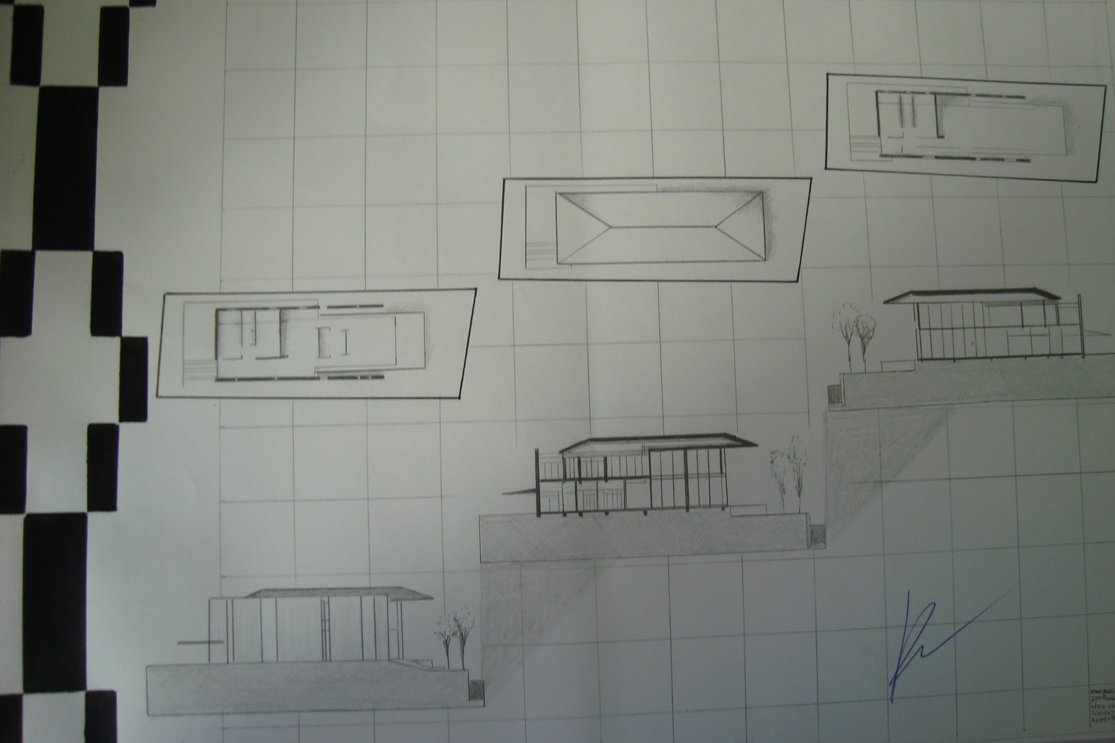 LA ESKINA NORTE DE ARQUITECTURA: LAMINAS DE PRESENTACION GRAFICA