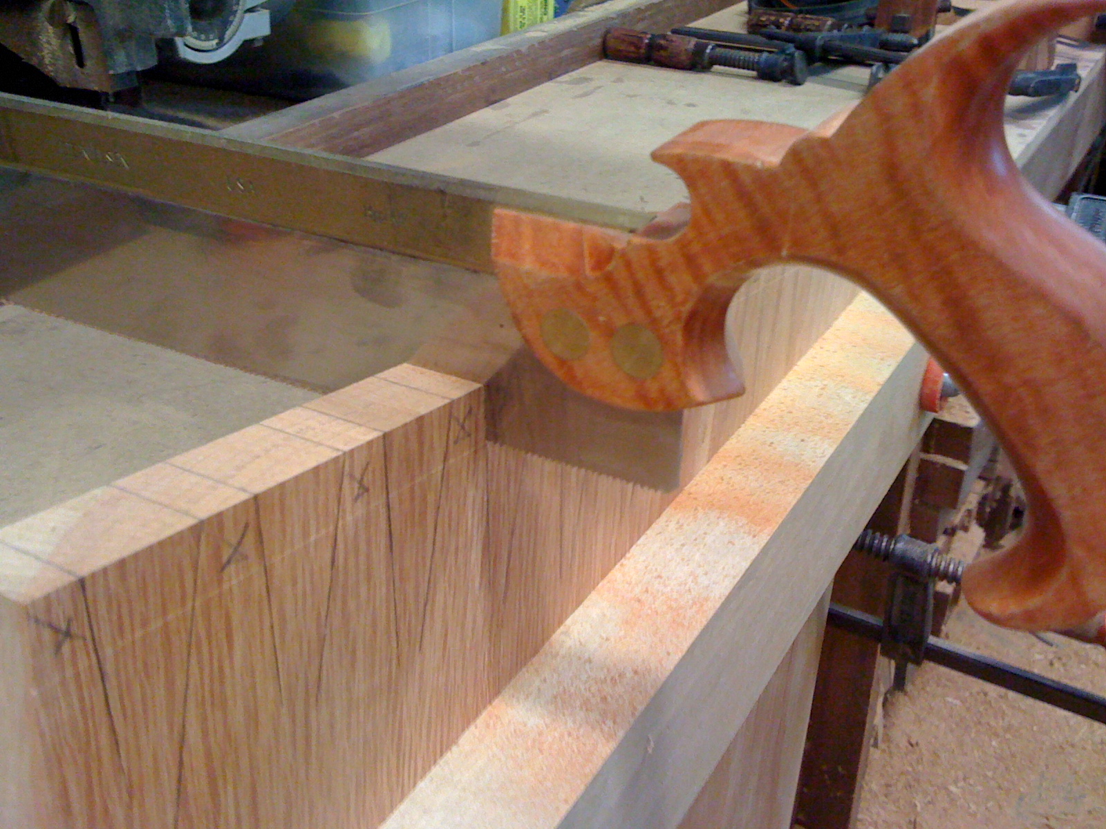 The Joy of Wood: Aahh!, the wonderful dovetail joint.