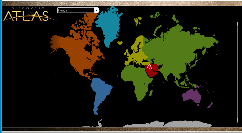 Exploring the world through Discovery Education Streaming - Atlas