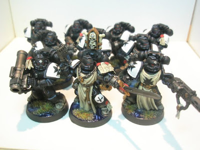 40k Showcase Miniature Painting Studio: Black Templars Commission