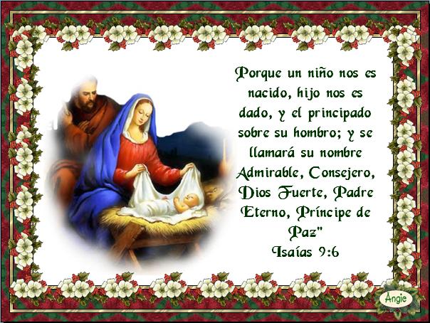 MENSAJITOS ILUSTRADOS: PORQUE UN NIÑO NOS ES NACIDO