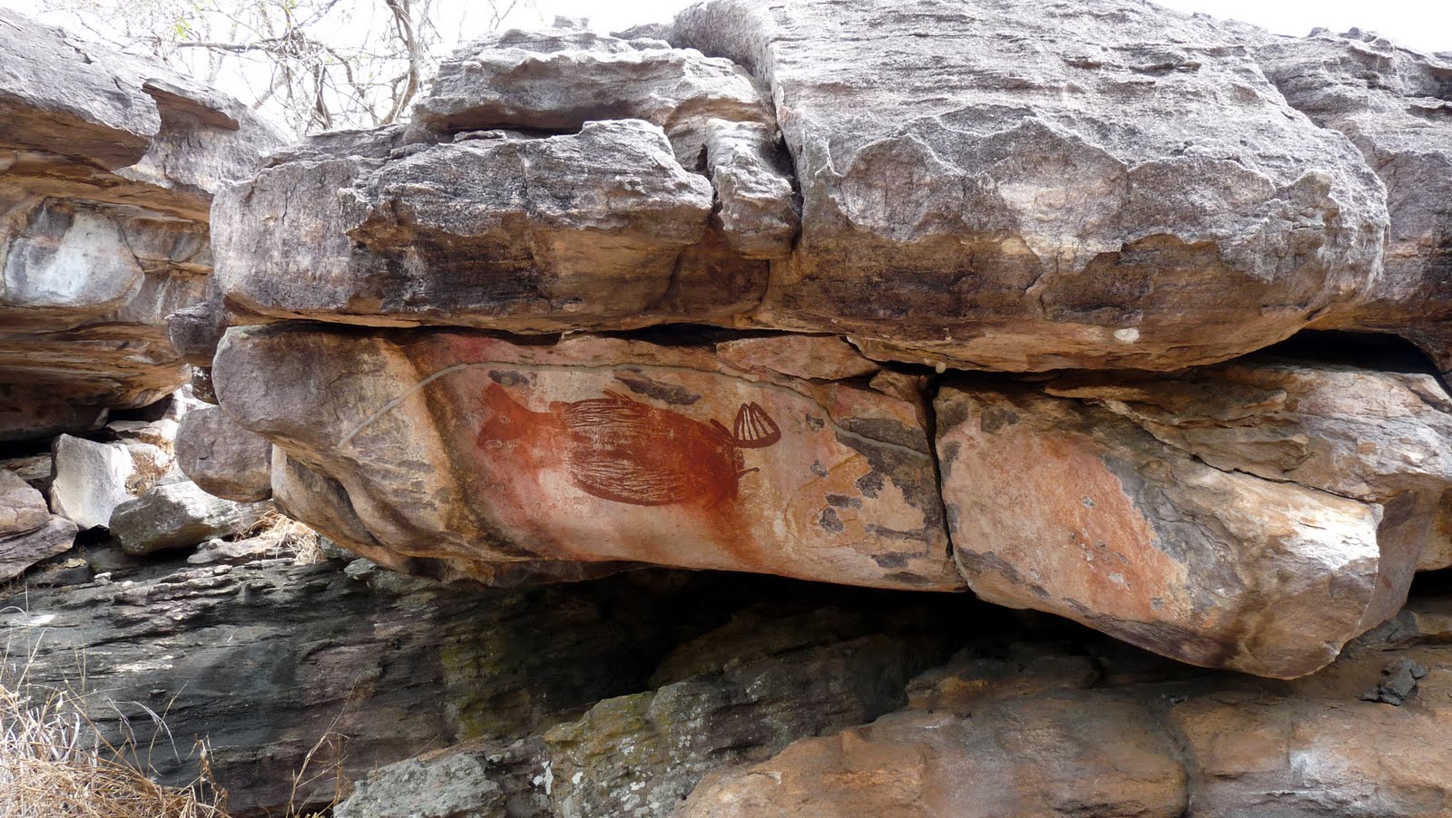 Garry and Rani Appleby: Aboriginal Rock Art, Ubirr, Kakadu NP, NT