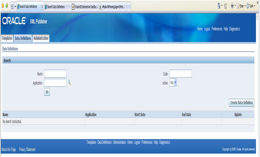 ORACLE APPS TECHNICAL: Create XML Publisher report without RDF