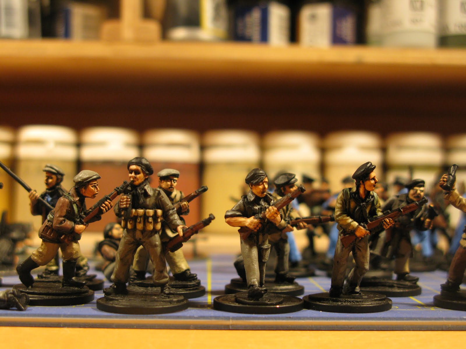 Jim's Wargames Workbench: VBCW Red Workers Militia [7]