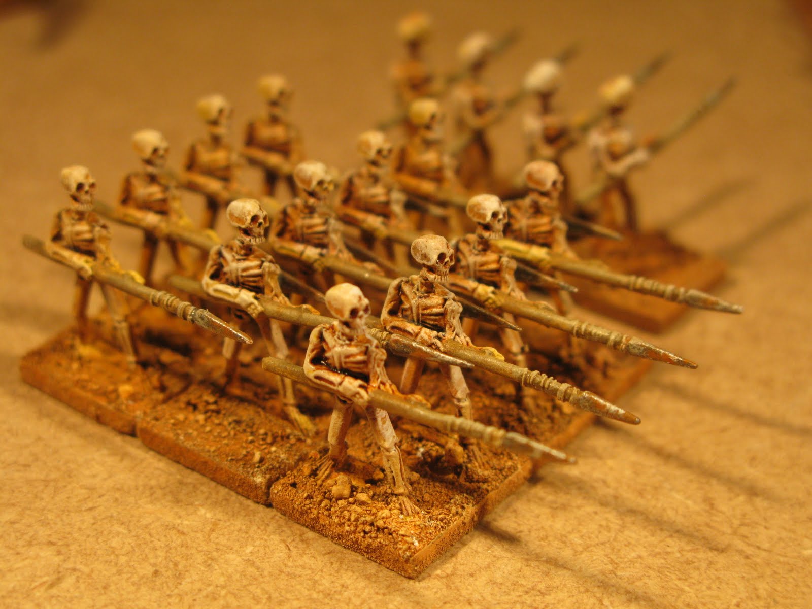 Jim's Wargames Workbench: HOTT 15mm Skeleton Army
