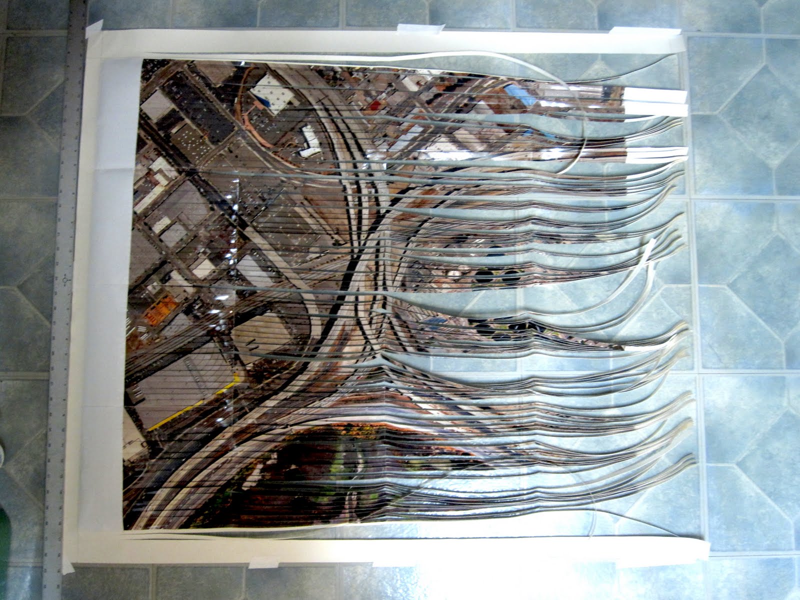 Christy Kovacs: Photographic Weaving: The Process