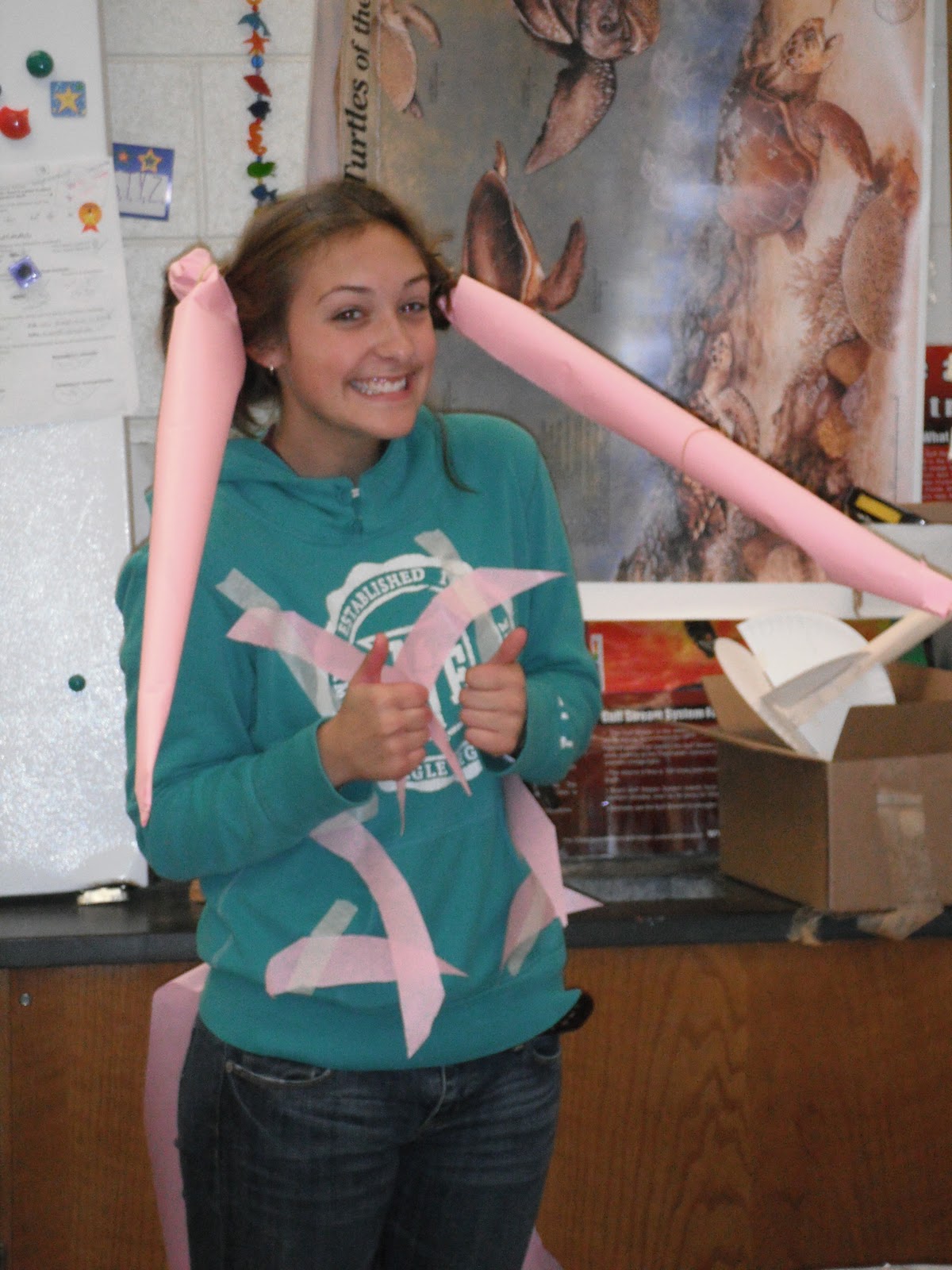 Ms J's Marine Ecology Class: Crustacean and Echinoderm Costumes