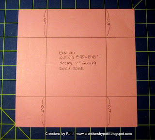 Creations by Patti: Cake in a Box - Tutorial