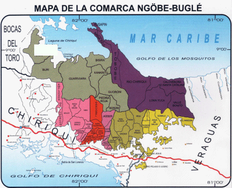 kügüe kira: Comarca Ngöbe-Buglé