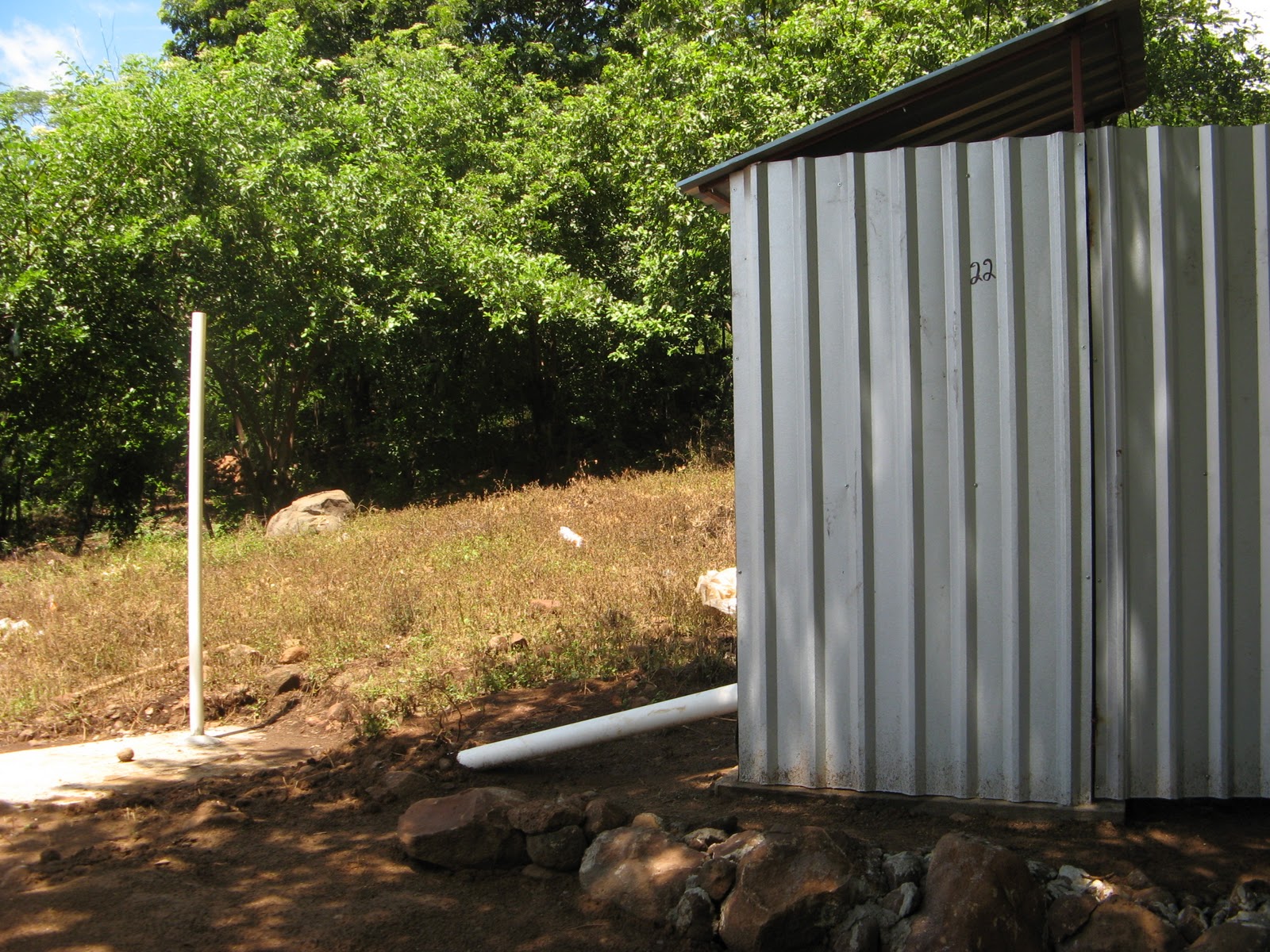 ESF Galicia - Honduras: Las letrinas en Las Lajas