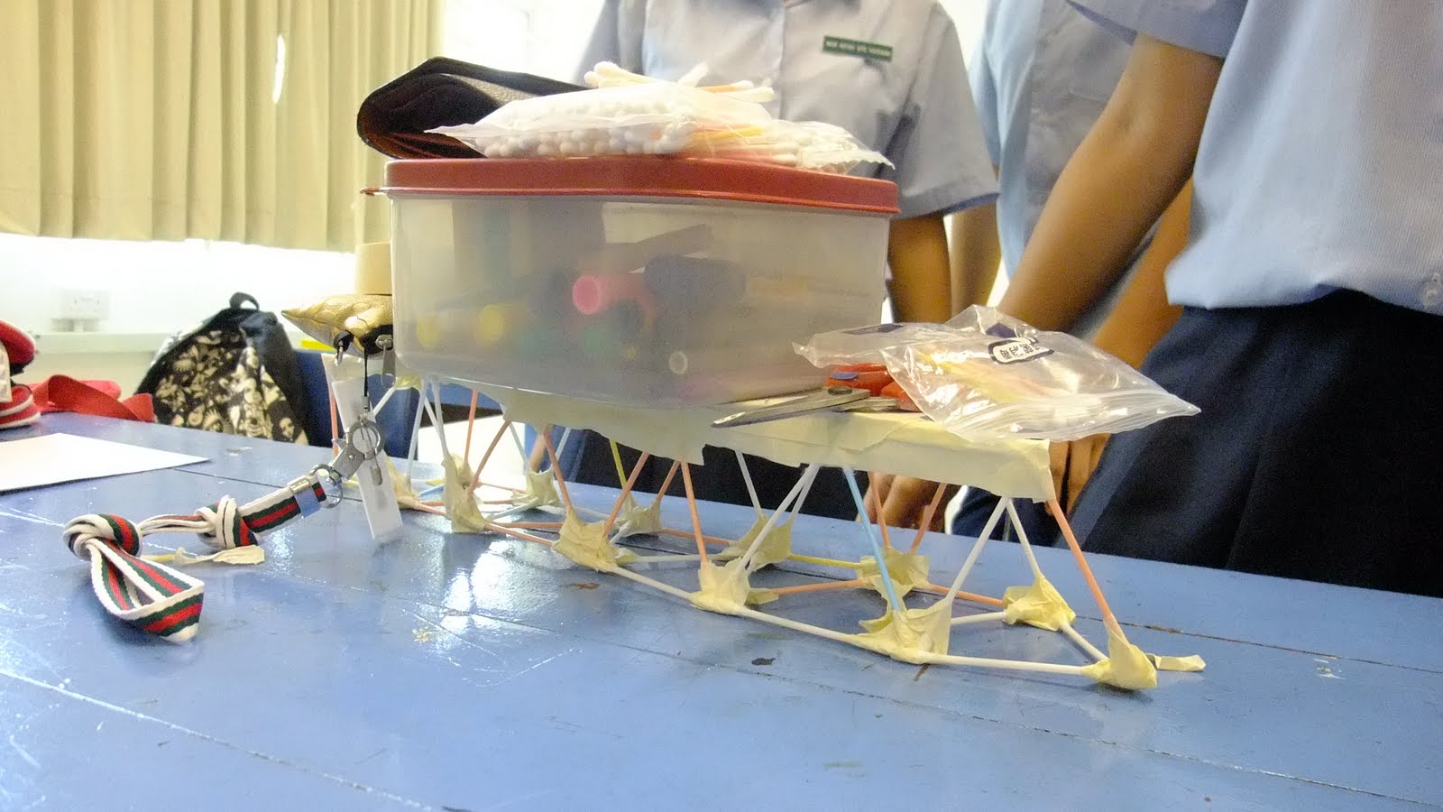 design is everywhere.: Mini project: Cotton bud bridges