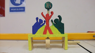 design is everywhere.: Students' work: Cam & Follower toy 2