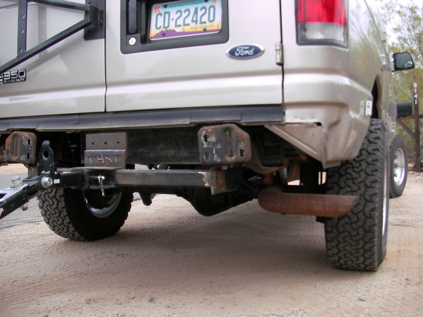 Sportsmobile 4x4: Building a new rear bumper