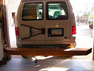 Sportsmobile 4x4: Building a new rear bumper