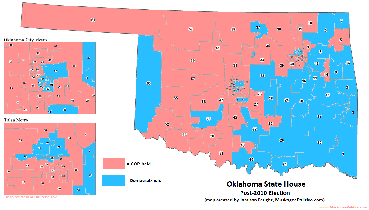 2010 Election: State House Makeup ~ MuskogeePolitico.com