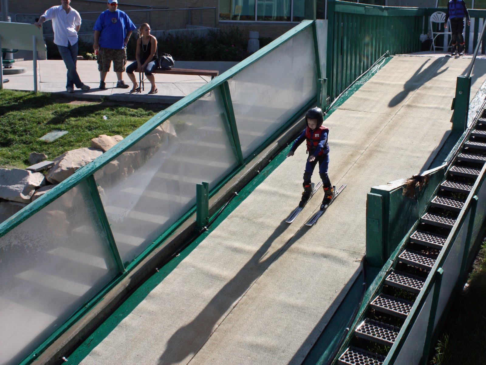 Morningstar Happenings: Ski Jumping... in July