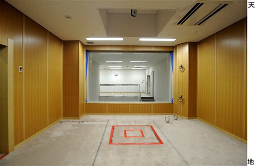 Japan opens up death chamber to media