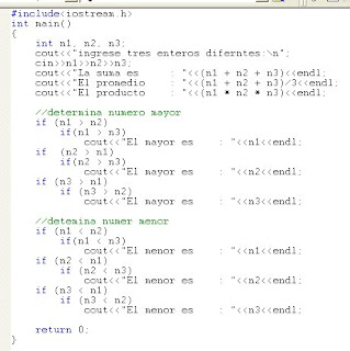 C++, C# Consola, C# for windows: > &