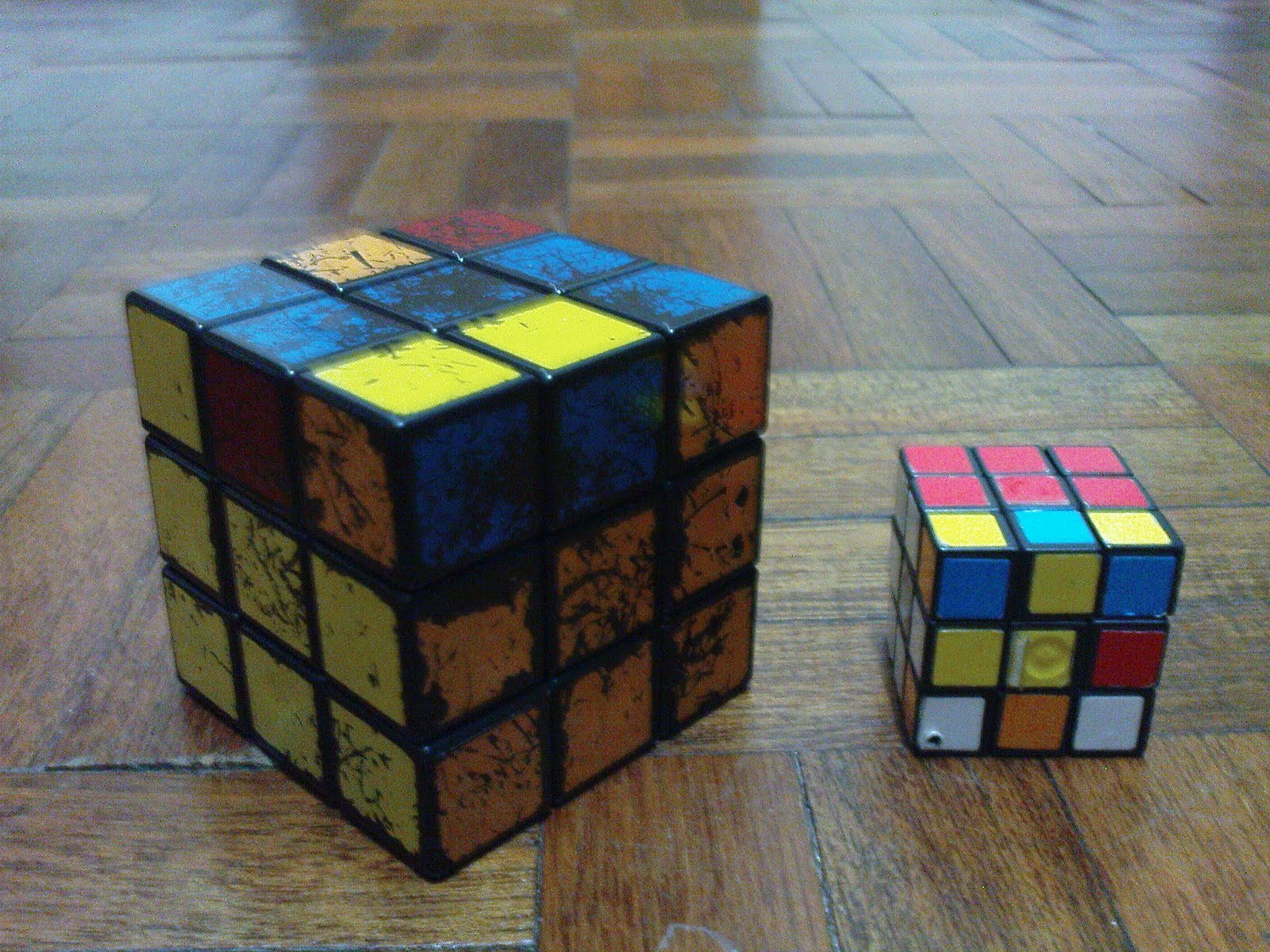 Ho Siong Nam: Rubik's Cube (Form + on Top)