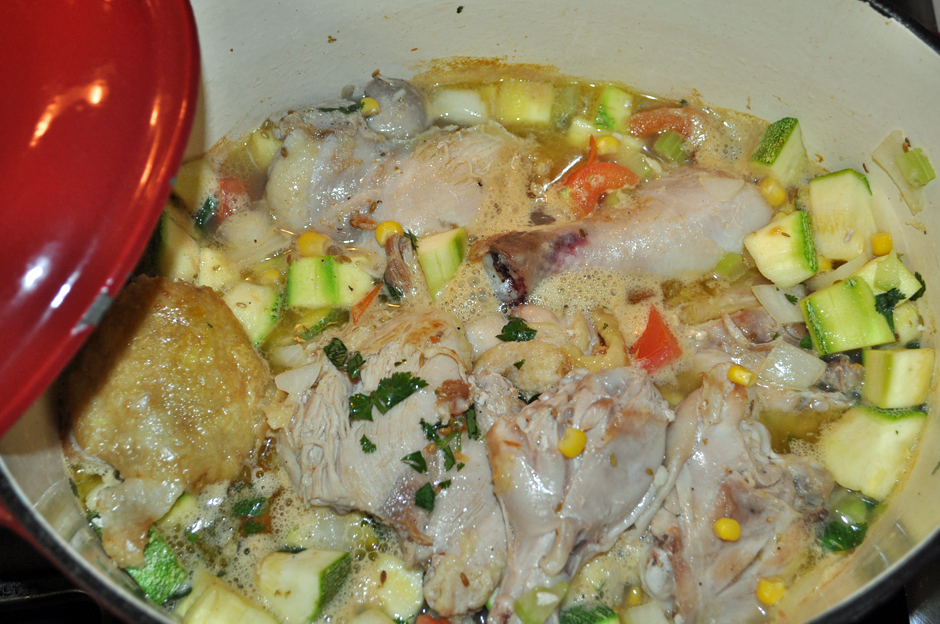 My Cocina, My Kitchen: Calabacitas con Pollo (Chicken and Squash)