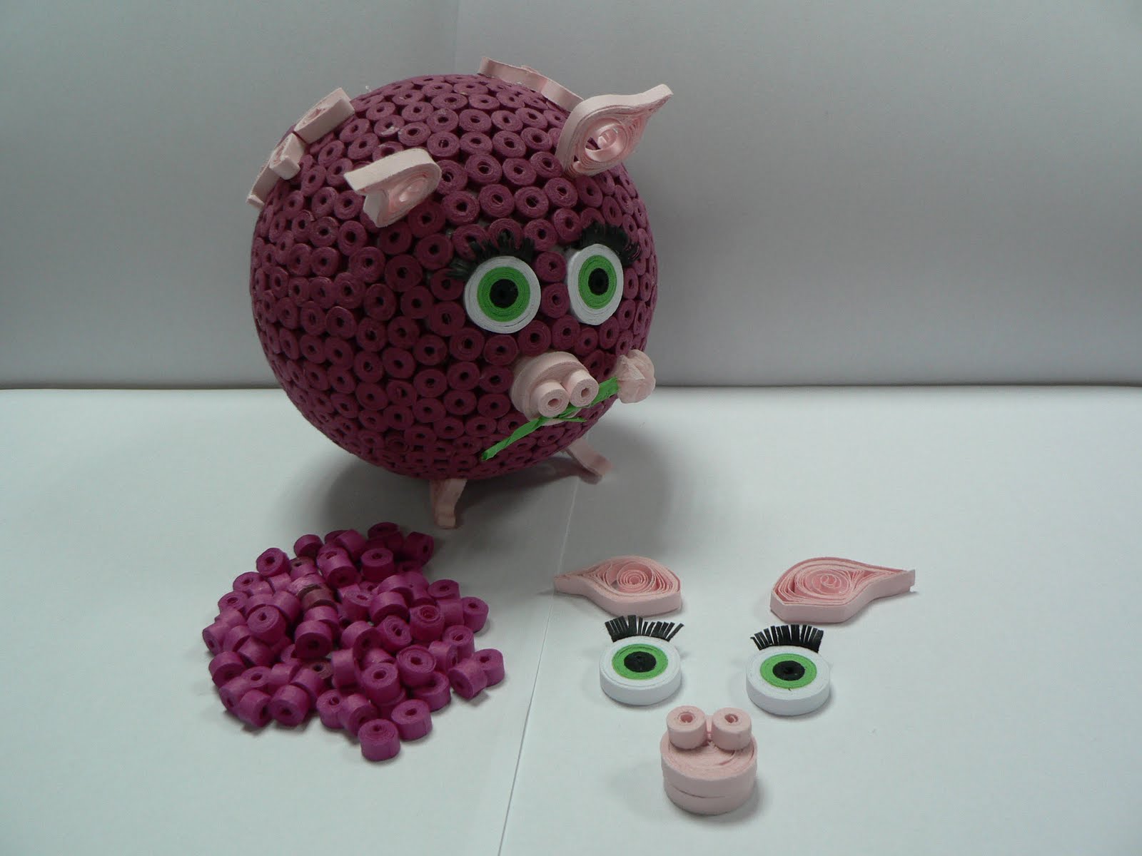 original paper decor: tutorial porcusor