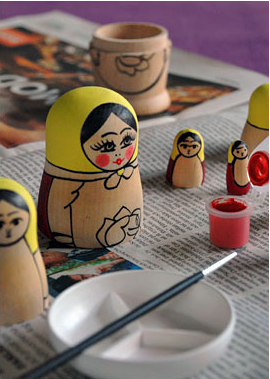 SPACE FOR INSPIRATION: Make your own Matryoshka dolls