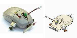 MUNDO DE LADRILLOS: Electronica, arma un MOUSE-ROBOT
