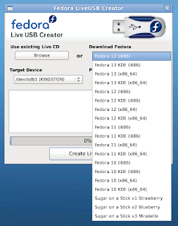 fraterneo GNU/Linux: Instalar Fedora 13/14 desde USB - LiveUSB Creator