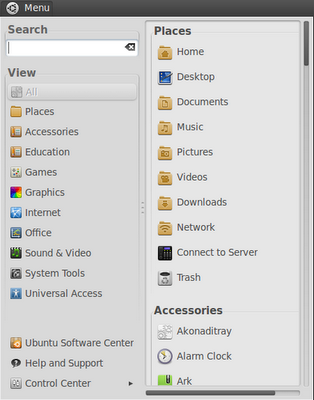 fraterneo GNU/Linux: 3 Alternativas al Menú de Aplicaciones en Ubuntu