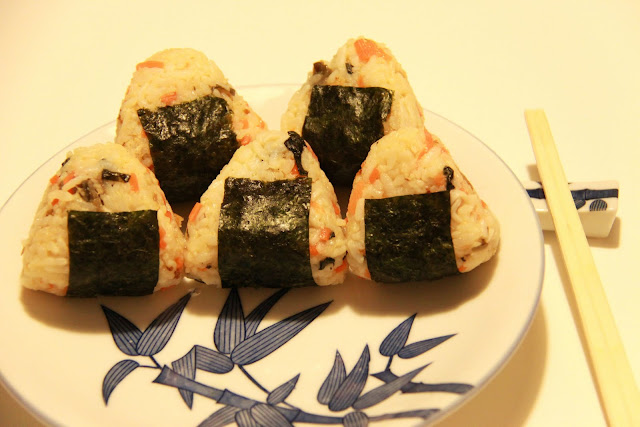 Life is Like a Long Journey: Unagi & Kani Onigiri