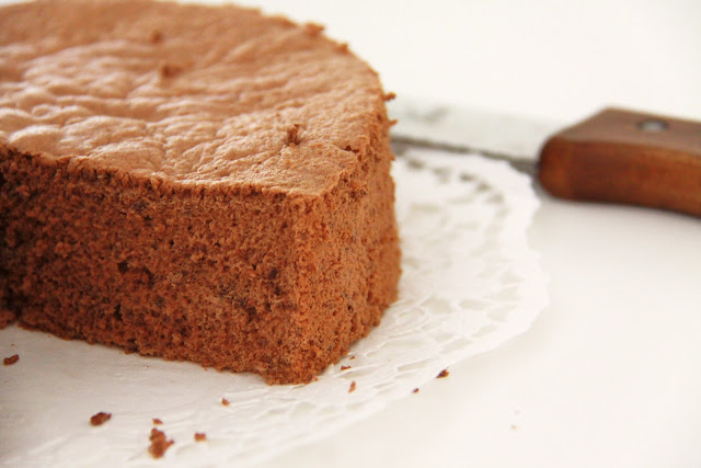 Life is Like a Long Journey: Oil-less Chocolate Sponge Cake