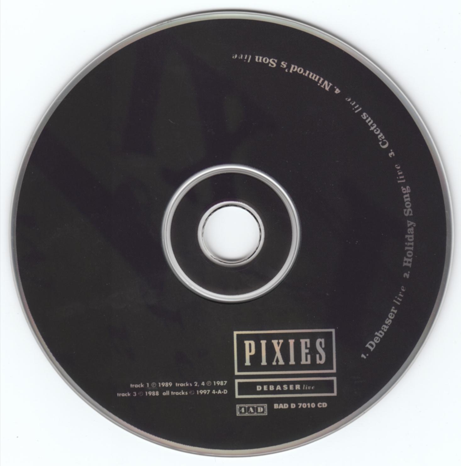 SPY IN THE CAB: The Pixies - Debaser Live (1997) [EP - 4AD]