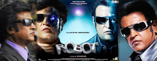 Bollywood, Tollywood, etc..: Enthiran / Robot / Robo (2010)