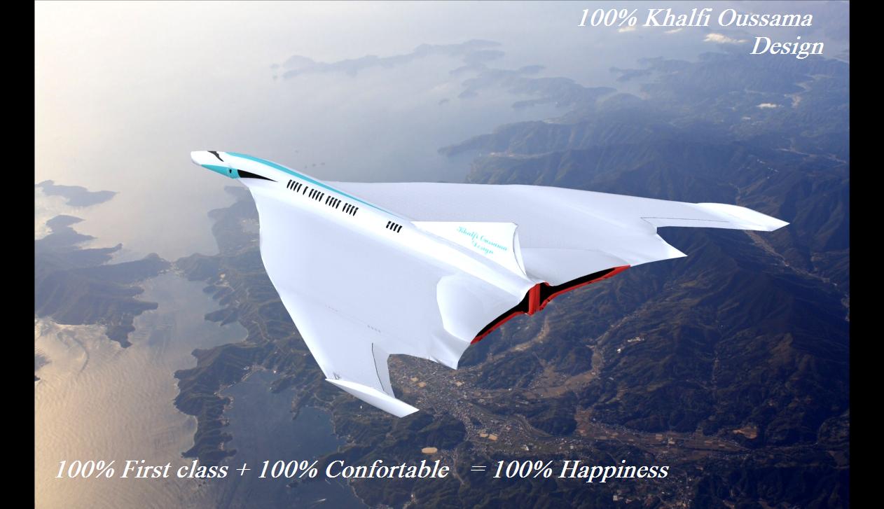 khalfi oussama design: my jet plane design concept